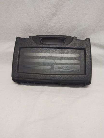 Plastic pistol case-left latch missing - Baer Auctioneers - Realty, LLC