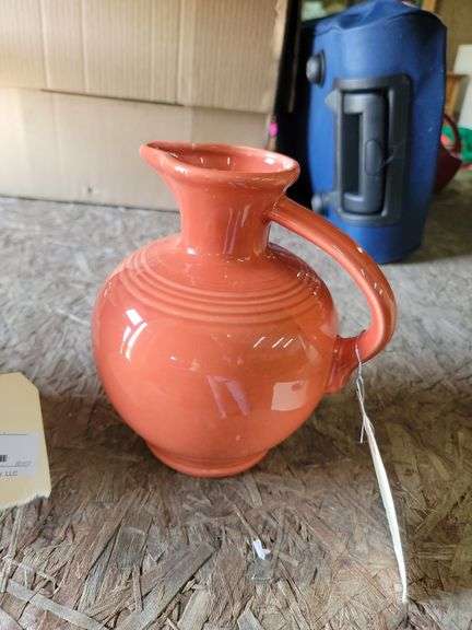 Fiestaware Pitcher - Baer Auctioneers - Realty, LLC