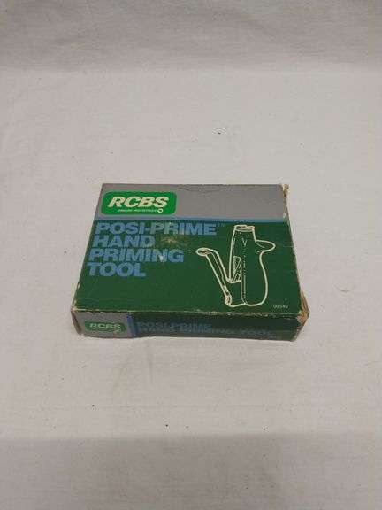 RCBS posi-prime hand priming tool - Baer Auctioneers - Realty, LLC