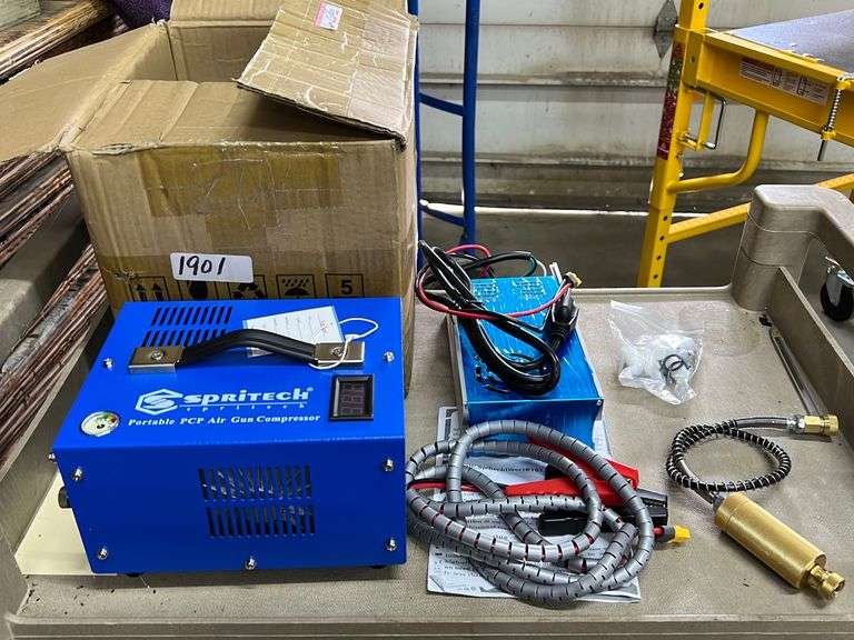 12v PCP Air Gun Compressor - Baer Auctioneers - Realty, LLC