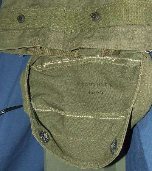 WW2 Bazooka Rocket Bag - Baer Auctioneers - Realty, LLC