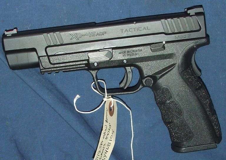 Springfield Armory XD Mod 2 45 ACP Pistol - Baer Auctioneers - Realty, LLC