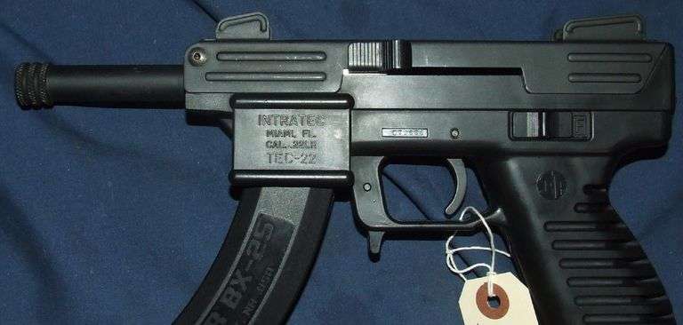 Intratec TEC-22 22LR Pistol - Baer Auctioneers - Realty, LLC