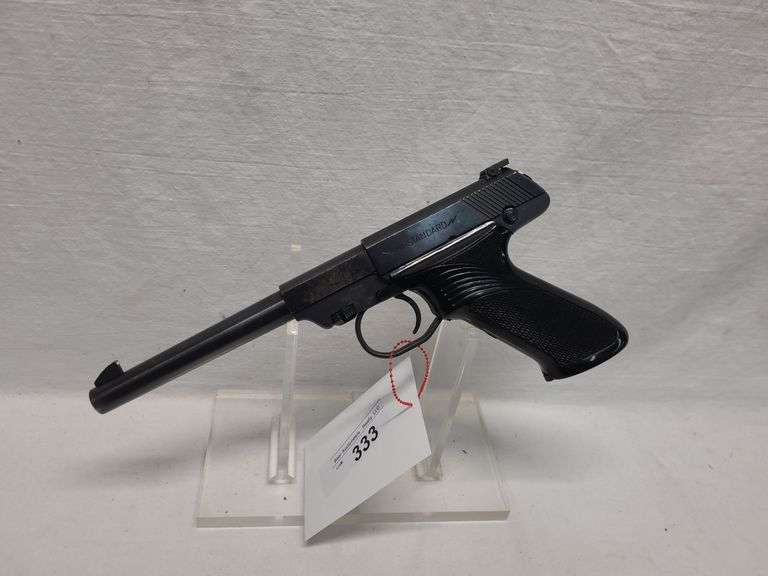 High Standard Dura-Matic M101 22LR Pistol - Baer Auctioneers - Realty, LLC