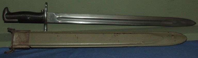 US WW2 1903 Springfield Bayonet - Baer Auctioneers - Realty, LLC