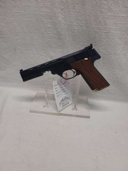 High Standard The Victor Military 22LR Pistol - Baer Auctioneers ...