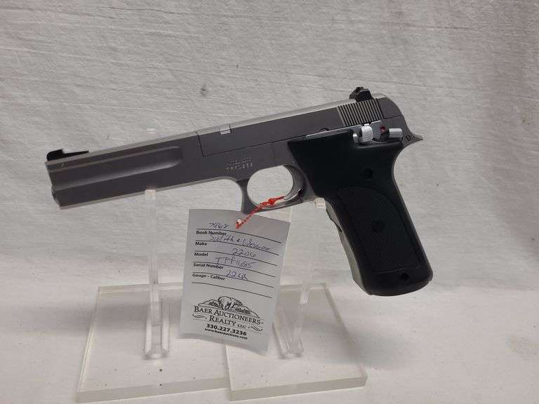 Smith & Wesson 2206 22LR Pistol - Baer Auctioneers - Realty, LLC