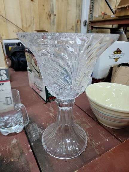 Imperial Crystal Vase, Tea Pot, Glass Book End, Glass - Baer ...