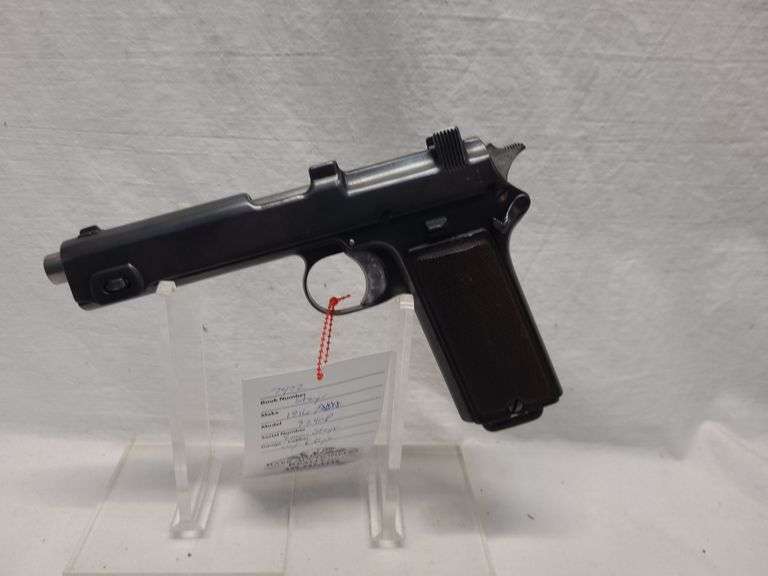 Steyr 1916 9mm Steyr Pistol - Baer Auctioneers - Realty, LLC