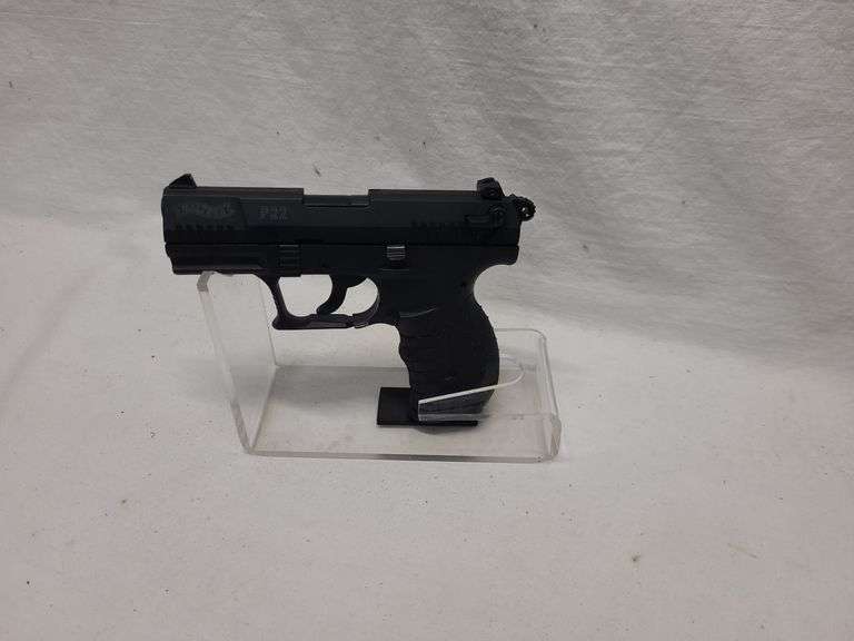 Walther P22 22LR Pistol - Baer Auctioneers - Realty, LLC