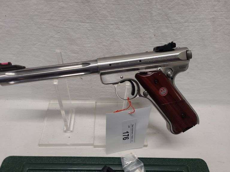 Ruger Mk III Hunter 22LR Pistol - Baer Auctioneers - Realty, LLC