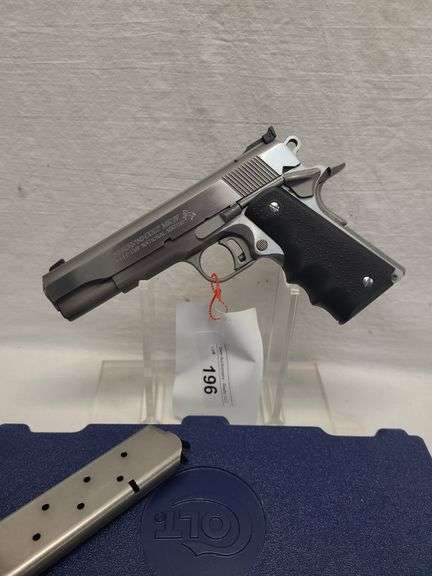 Colt Series 80 Mk IV Gold Cup National Match 45 ACP Pistol - Baer Auctioneers - Realty, LLC