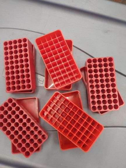 5 plastic cartridge boxes - Baer Auctioneers - Realty, LLC