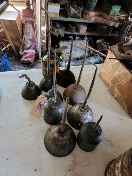 Oil Cans - Baer Auctioneers - Realty, LLC