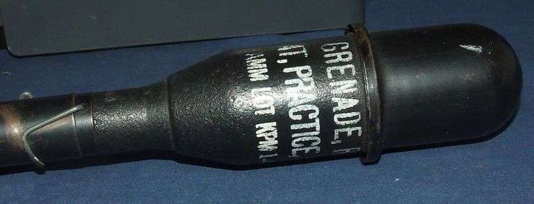 Korean War US Practice Rifle Grenade - Baer Auctioneers - Realty, LLC