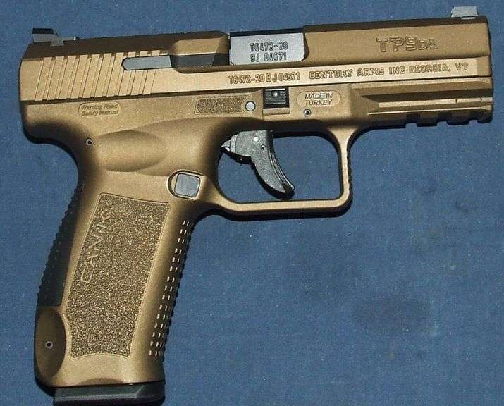Canik TP9 DA 9mm Pistol - Baer Auctioneers - Realty, LLC