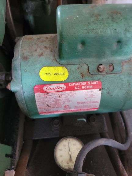 Dayton Air Compressor and Spare Parts - Baer Auctioneers - Realty, LLC