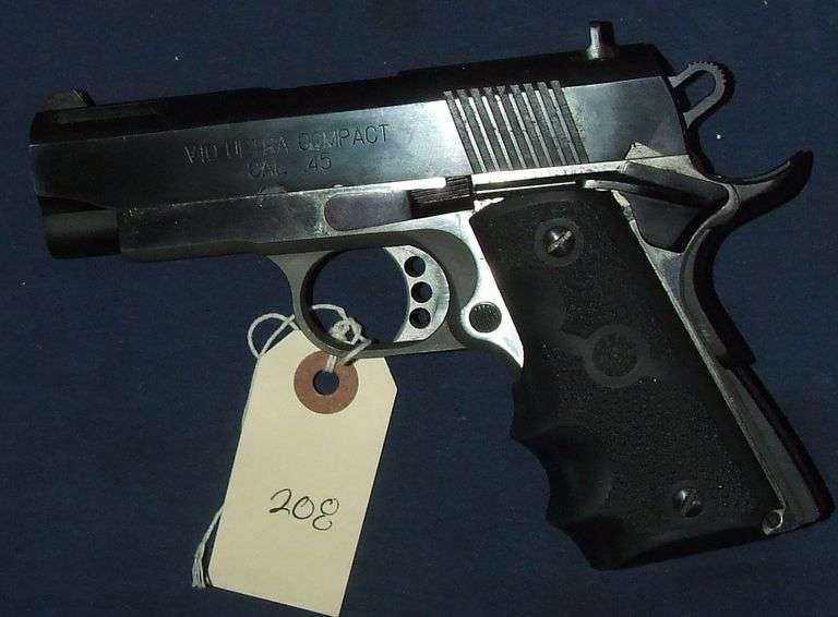 Springfield Armory V10 Ultra Compact 45 ACP Pistol - Baer Auctioneers ...