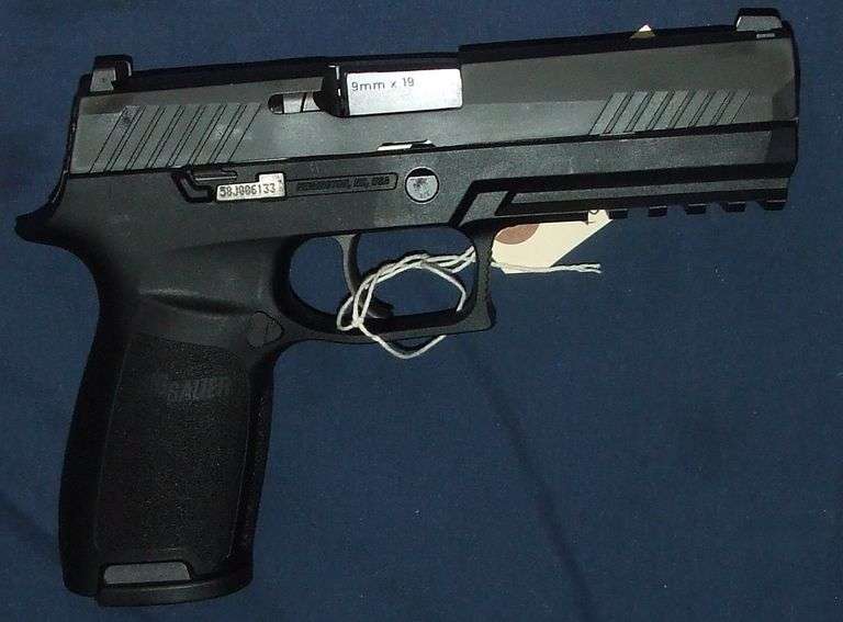 Sig Sauer P320 F9 B Pistol Baer Auctioneers Realty Llc