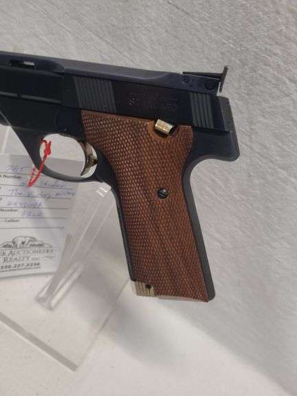 High Standard The Victor Military 22LR Pistol - Baer Auctioneers ...