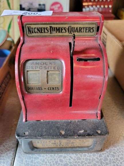 Vintage Metal Bank - Baer Auctioneers - Realty, LLC