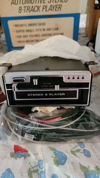 Realistic Car 8 Track Player New In Box - Baer Auctioneers - Realty, LLC