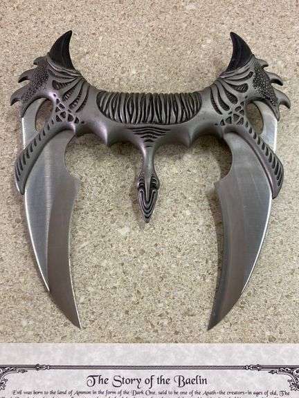 Kit Rae “Baelin Fang Knife” - Baer Auctioneers - Realty, LLC