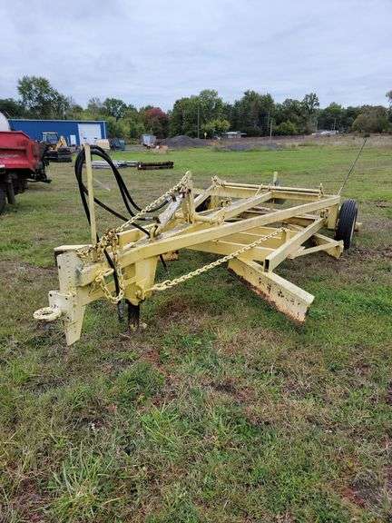 9' Hydraulic Tow Behind Road Grater - Baer Auctioneers - Realty, LLC