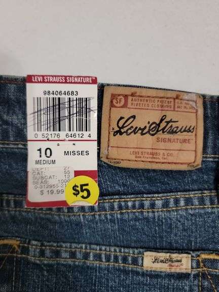 Levi Strauss 10 Misses Med Mid Rise Bootcut Jeans & Lg Panama Pants ...