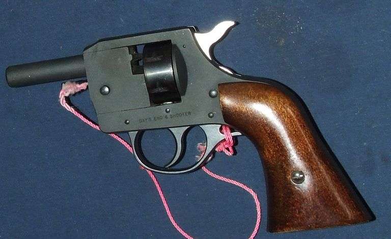 Days End 6 Shooter 209 Primer Pistol Black Powder - Baer Auctioneers ...