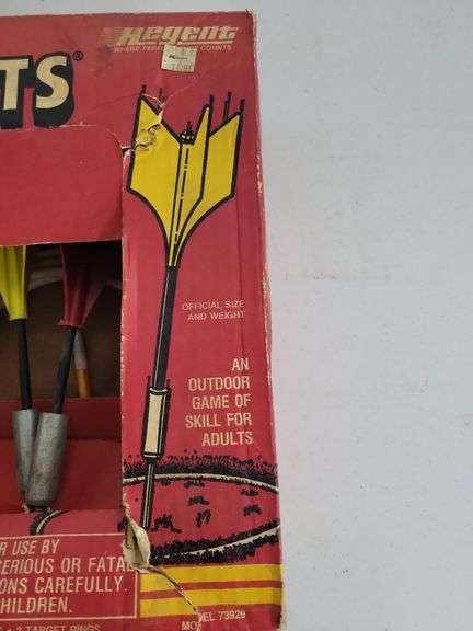 Regent Slider Jarts In Original Box - Baer Auctioneers - Realty, LLC