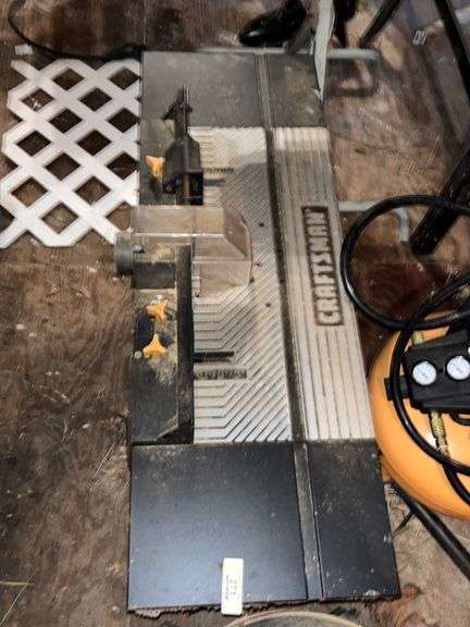 Router Table, Shop Vac - Baer Auctioneers - Realty, LLC