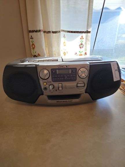 Sony Boom Box, Radio, Tape and CD Player - Baer Auctioneers - Realty, LLC