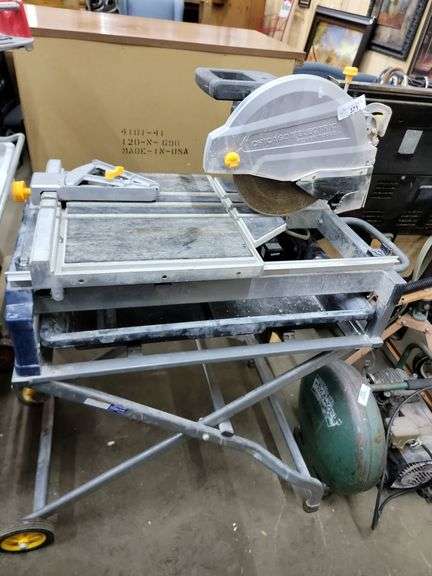 Chicago Electric Power Tool Wet Tile Saw - Baer Auctioneers - Realty, LLC