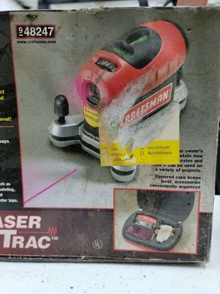 Craftsman Laser Trac Level - Baer Auctioneers - Realty, LLC
