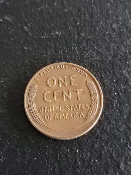 1951 D Error D over D Mint Mark Wheat Penny - Baer Auctioneers - Realty ...