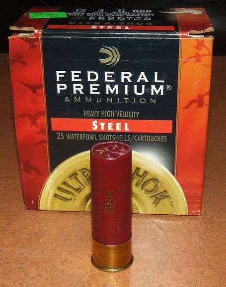 25 Federal 12 ga Steel - Baer Auctioneers - Realty, LLC