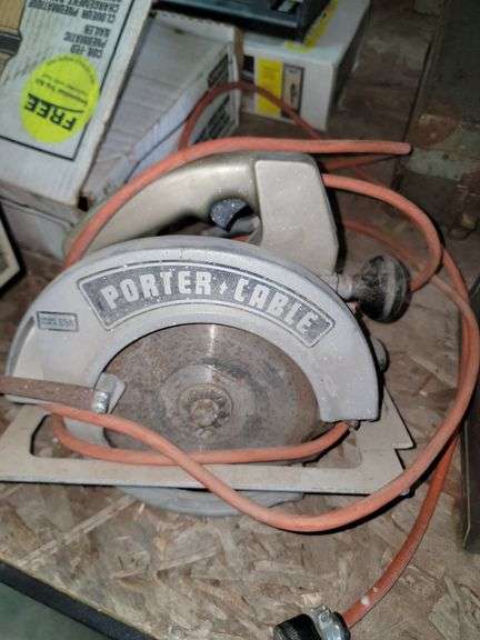 Porter Cable Circular Saw - Baer Auctioneers - Realty, LLC
