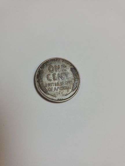 1909 VDB Wheat Penny - Baer Auctioneers - Realty, LLC