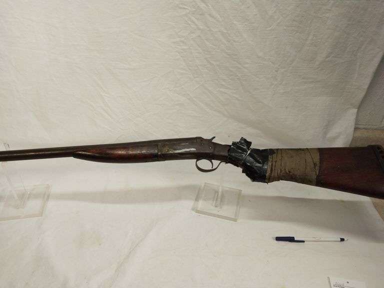 H&R Long Tom 12ga Shotgun - Baer Auctioneers - Realty, LLC