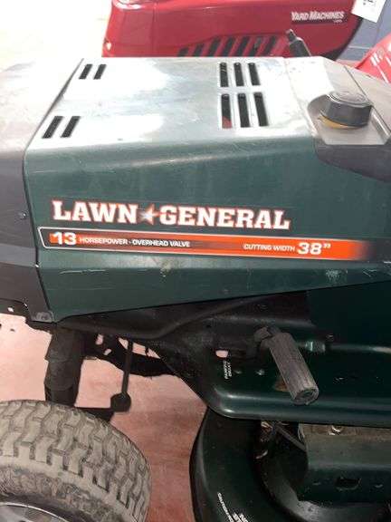 Lawn General Riding Mower - Baer Auctioneers - Realty, LLC