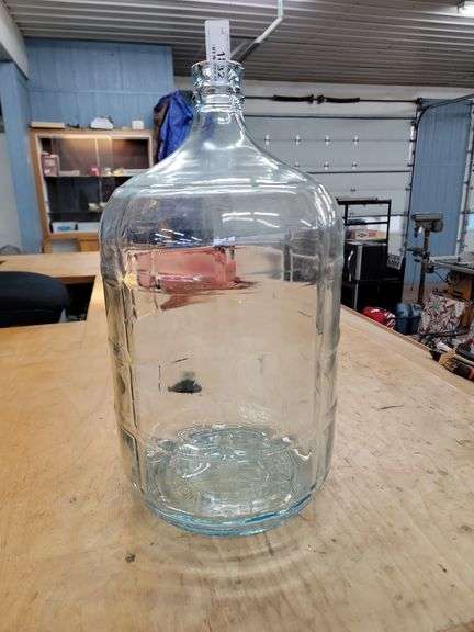 Crisa 5 Gallon Glass Water/Wine Jug From Mexico - Baer Auctioneers ...