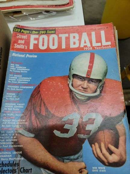 Vintage Football Magazines - Baer Auctioneers - Realty, LLC