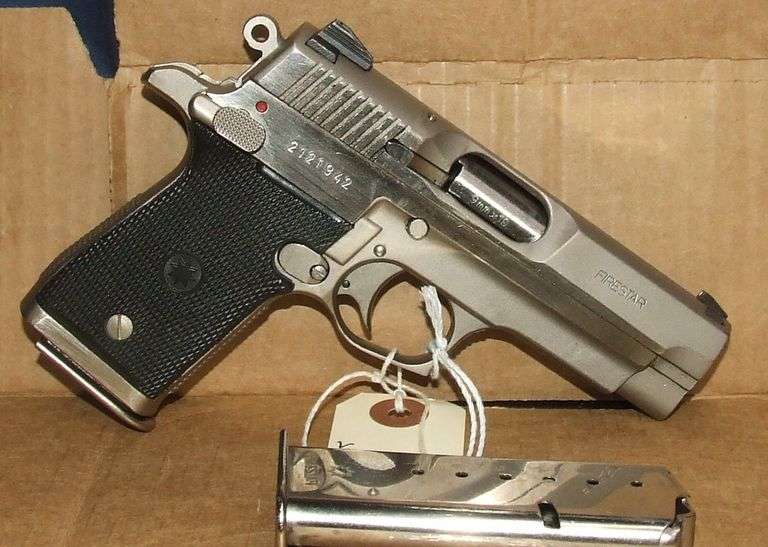 Interarms Firestar 9mm Luger Pistol - Baer Auctioneers - Realty, LLC