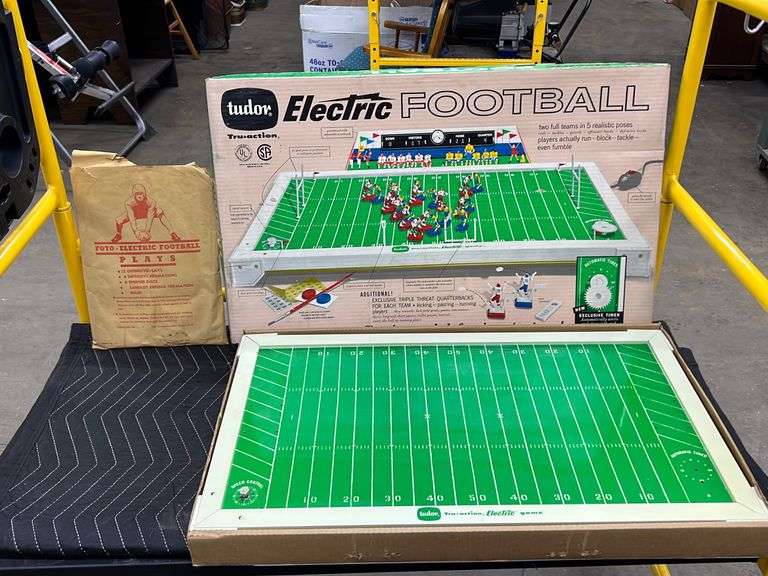 Vintage Tudor Electric Football Games - Baer Auctioneers - Realty, LLC