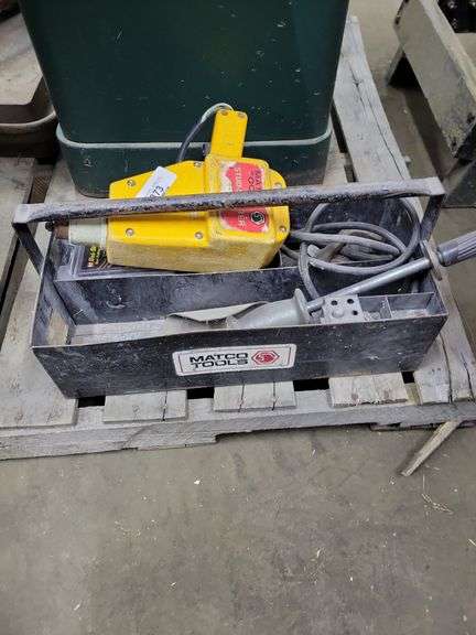 Matco Tools Stud Spotter, Metal Carry Box, Misc. - Baer Auctioneers ...