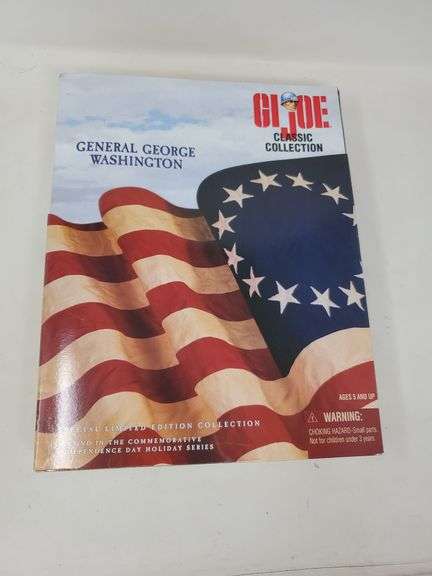 GI Joe Classic Collection General George Washington - Baer Auctioneers ...