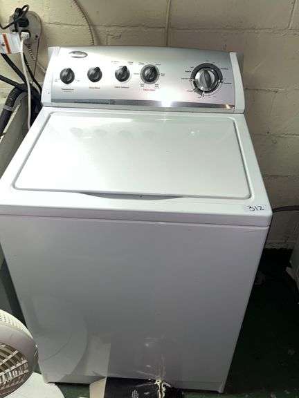 Whirlpool Washing Machine Top Loading - Baer Auctioneers - Realty, LLC