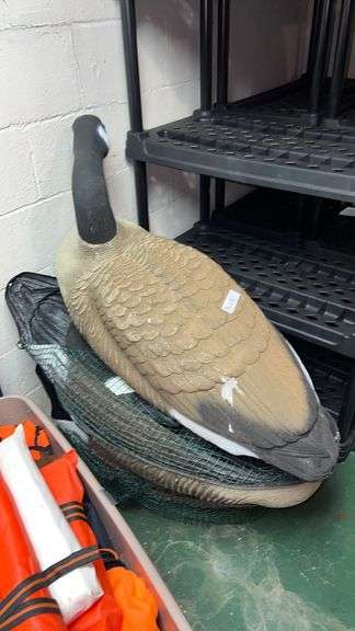 Hard Plastic Geese Decoys - Baer Auctioneers - Realty, LLC