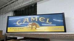 Vintage Lighted Camel Sign - Baer Auctioneers - Realty, LLC